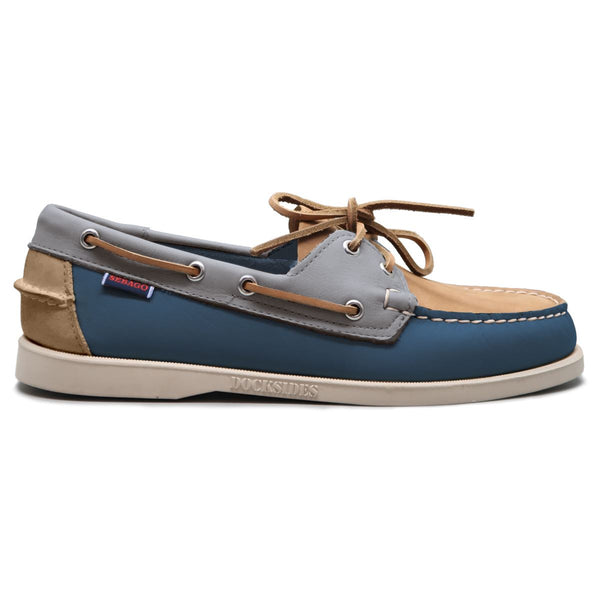 Spinnaker Nbk Wax Wmn - Blue Camel Lt Grey – Sebago